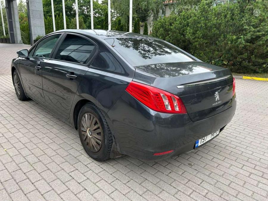 Melns Peugeot 508 2012 Viļņa, ar dzinēja tilpumu 1.60 L un nobraukumu 206 tūkst. km par 2700 €, foto 8 vietnē AUTOMOTO.COM.LV