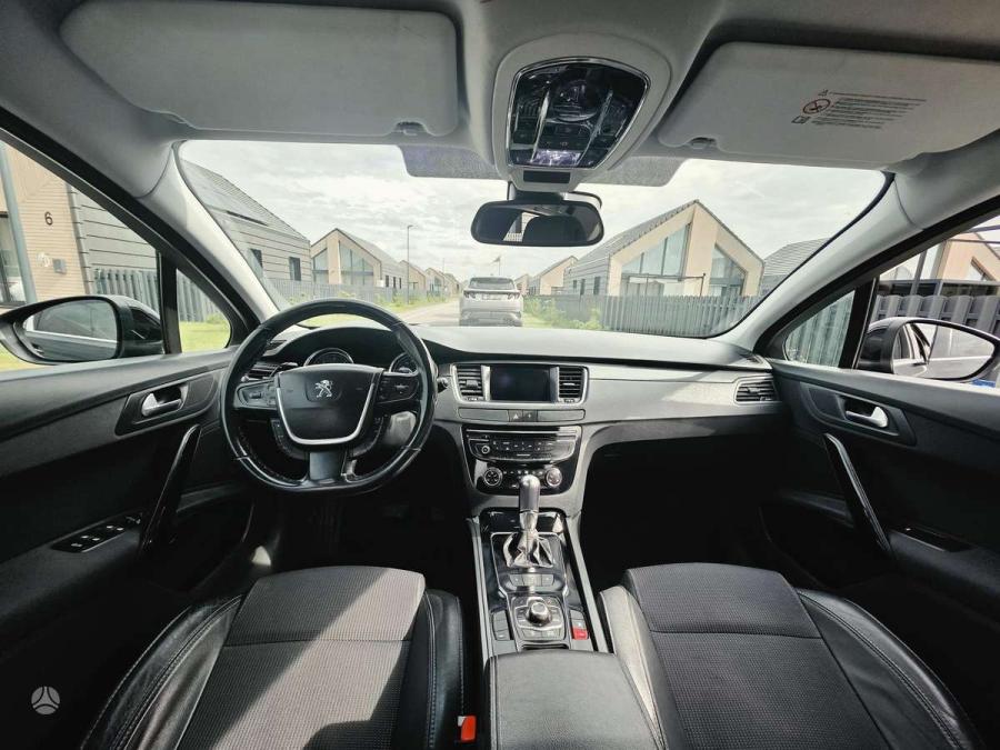 Melns Peugeot 508 2012 Klaipėda, ar dzinēja tilpumu 2.00 L un nobraukumu 337 tūkst. km par 2500 €, foto 6 vietnē AUTOMOTO.COM.LV