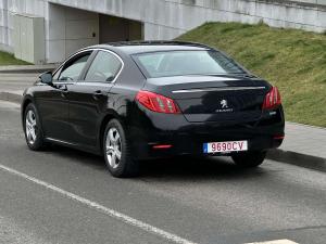 Black Peugeot 508 2013 in Vilnius, with an engine capacity of 1.60 L and mileage of 146 thousand km for 3850 €, photo 6 on AUTOMOTO.COM.LV
