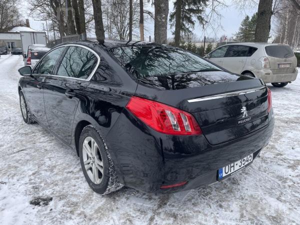 Black Peugeot 508 2013 in Riga, with an engine capacity of 2.00 L and mileage of 269 thousand km for 4890 €, photo 3 on AUTOMOTO.COM.LV