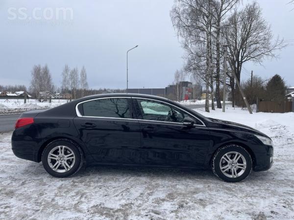 Black Peugeot 508 2013 in Riga, with an engine capacity of 2.00 L and mileage of 269 thousand km for 4890 €, photo 6 on AUTOMOTO.COM.LV