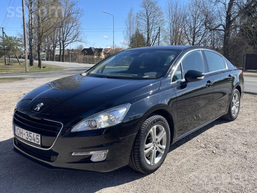 Black Peugeot 508 2013 in Riga, with an engine capacity of 2.00 L and mileage of 269 thousand km for 3990 €, photo 1 on AUTOMOTO.COM.LV