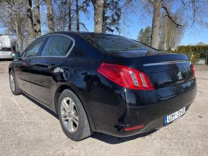 Black Peugeot 508 2013 in Riga, with an engine capacity of 2.00 L and mileage of 269 thousand km for 3990 €, photo 4 on AUTOMOTO.COM.LV