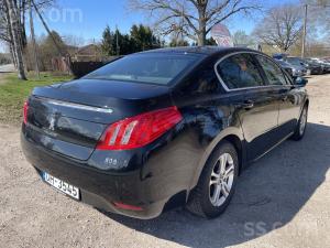 Black Peugeot 508 2013 in Riga, with an engine capacity of 2.00 L and mileage of 269 thousand km for 3990 €, photo 6 on AUTOMOTO.COM.LV