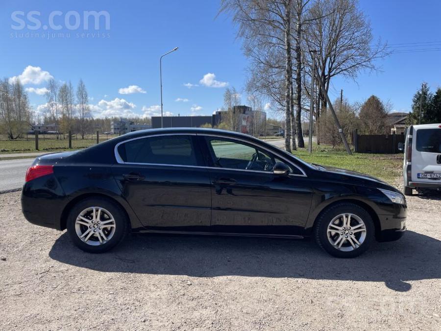 Black Peugeot 508 2013 in Riga, with an engine capacity of 2.00 L and mileage of 269 thousand km for 3990 €, photo 7 on AUTOMOTO.COM.LV