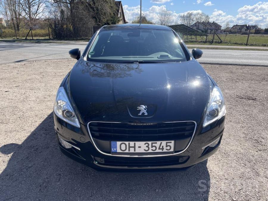 Black Peugeot 508 2013 in Riga, with an engine capacity of 2.00 L and mileage of 269 thousand km for 3990 €, photo 9 on AUTOMOTO.COM.LV