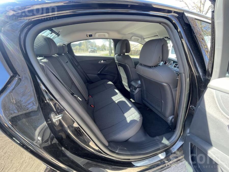 Black Peugeot 508 2013 in Riga, with an engine capacity of 2.00 L and mileage of 269 thousand km for 3990 €, photo 17 on AUTOMOTO.COM.LV