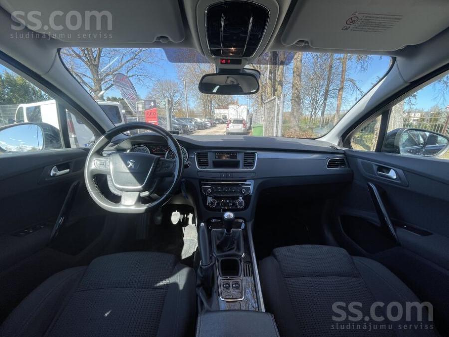 Black Peugeot 508 2013 in Riga, with an engine capacity of 2.00 L and mileage of 269 thousand km for 3990 €, photo 21 on AUTOMOTO.COM.LV