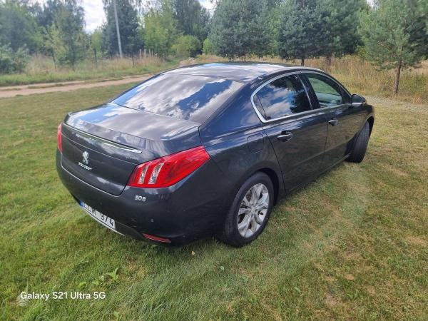 Melns Peugeot 508 2013 Jonava, ar dzinēja tilpumu 1.56 L un nobraukumu 238 tūkst. km par 2699 €, foto 7 vietnē AUTOMOTO.COM.LV