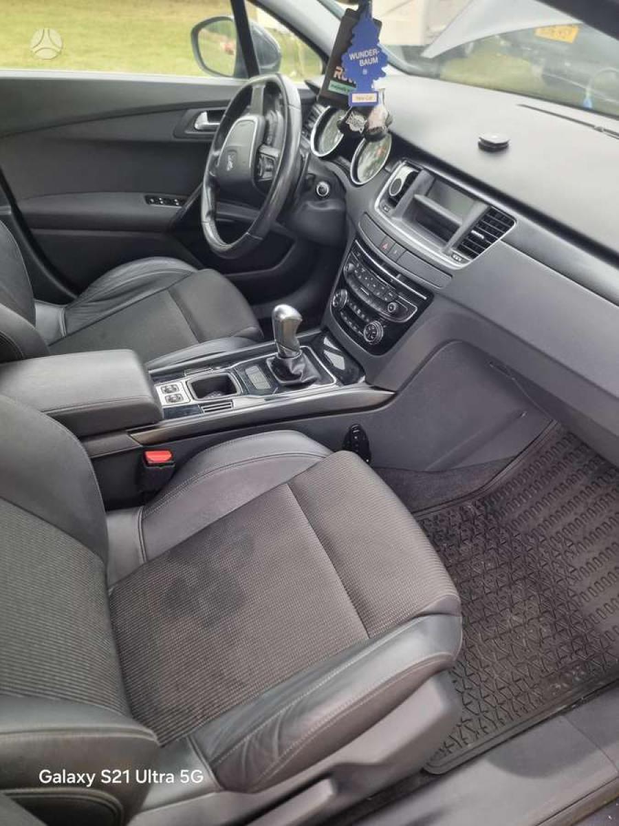 Melns Peugeot 508 2013 Jonava, ar dzinēja tilpumu 1.56 L un nobraukumu 238 tūkst. km par 2699 €, foto 20 vietnē AUTOMOTO.COM.LV