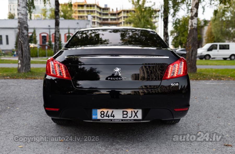 Melns Peugeot 508 2013 Tallina, ar dzinēja tilpumu 2.00 L un nobraukumu 171 tūkst. km par 5399 €, foto 6 vietnē AUTOMOTO.COM.LV