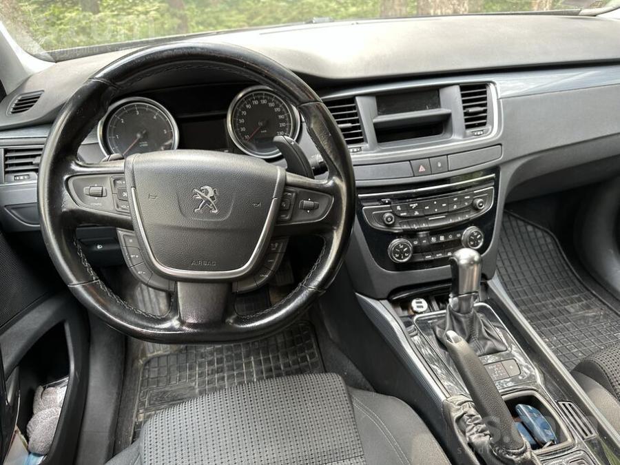 Melns Peugeot 508 2013 Rīga, ar dzinēja tilpumu 2.00 L un nobraukumu 308 tūkst. km par 3500 €, foto 7 vietnē AUTOMOTO.COM.LV