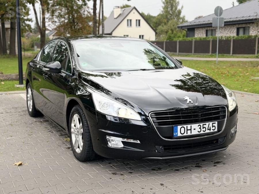 Black Peugeot 508 2013 in Riga, with an engine capacity of 2.00 L and mileage of 270 thousand km for 3200 €, photo 1 on AUTOMOTO.COM.LV