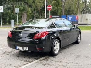 Black Peugeot 508 2013 in Riga, with an engine capacity of 2.00 L and mileage of 270 thousand km for 3200 €, photo 5 on AUTOMOTO.COM.LV