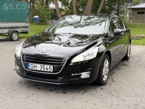 Black Peugeot 508 2013 in Riga, with an engine capacity of 2.00 L and mileage of 270 thousand km for 3200 €, photo 6 on AUTOMOTO.COM.LV