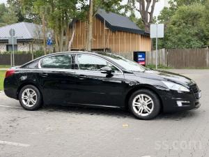 Black Peugeot 508 2013 in Riga, with an engine capacity of 2.00 L and mileage of 270 thousand km for 3200 €, photo 8 on AUTOMOTO.COM.LV