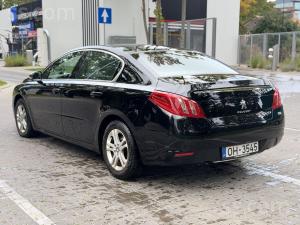 Black Peugeot 508 2013 in Riga, with an engine capacity of 2.00 L and mileage of 270 thousand km for 3200 €, photo 9 on AUTOMOTO.COM.LV