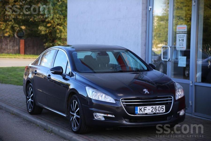Melns Peugeot 508 2013 Rīga, ar dzinēja tilpumu 1.60 L un nobraukumu 132 tūkst. km par 3995 €, foto 5 vietnē AUTOMOTO.COM.LV