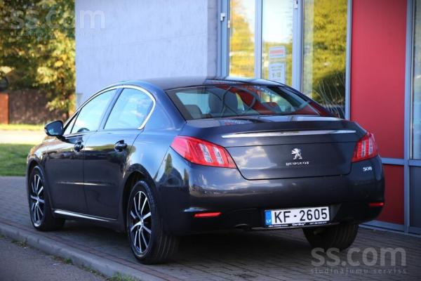 Peugeot 508 2013 Rīga vietnē Melns Peugeot 508 2013 Rīga, ar dzinēja tilpumu 1.60 L un nobraukumu 132 tūkst. km par 3995 €, foto 6 vietnē AUTOMOTO.COM.LV