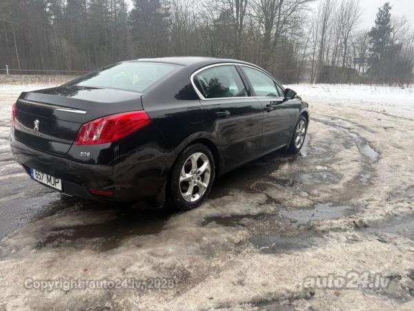 Melns Peugeot 508 2014 Tallina, ar dzinēja tilpumu 1.60 L un nobraukumu 123 tūkst. km par 3999 €, foto 7 vietnē AUTOMOTO.COM.LV
