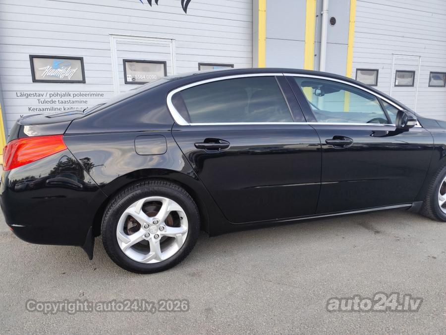 Melns Peugeot 508 2014 Tartu, ar dzinēja tilpumu 1.60 L un nobraukumu 124 tūkst. km par 7500 €, foto 12 vietnē AUTOMOTO.COM.LV