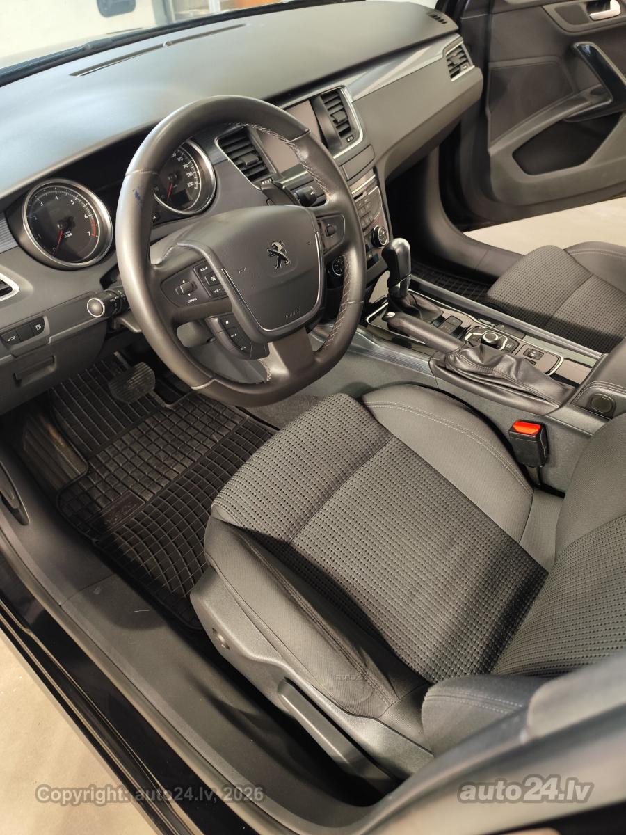Melns Peugeot 508 2014 Tartu, ar dzinēja tilpumu 1.60 L un nobraukumu 124 tūkst. km par 7500 €, foto 20 vietnē AUTOMOTO.COM.LV