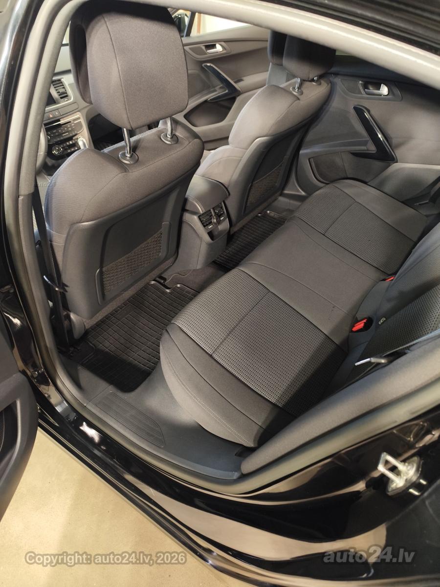 Melns Peugeot 508 2014 Tartu, ar dzinēja tilpumu 1.60 L un nobraukumu 124 tūkst. km par 7500 €, foto 22 vietnē AUTOMOTO.COM.LV