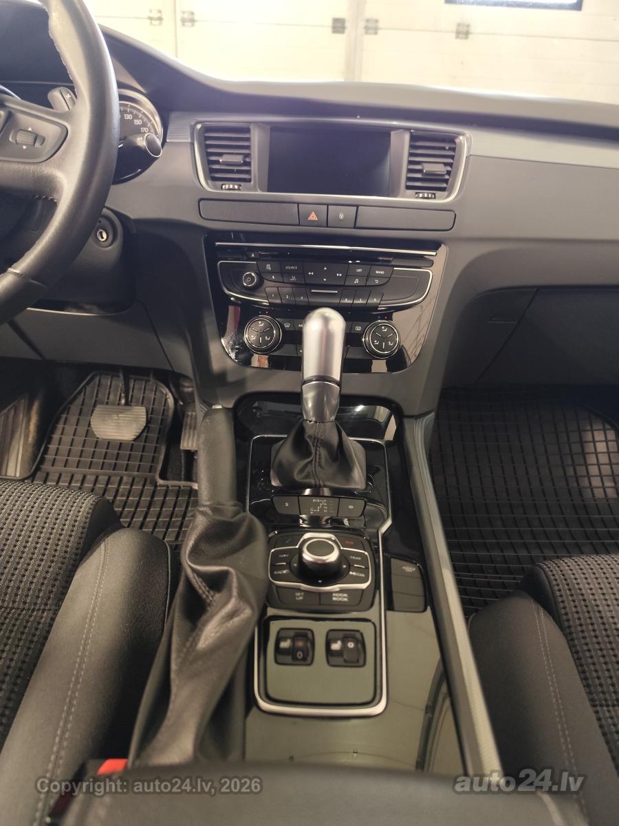 Melns Peugeot 508 2014 Tartu, ar dzinēja tilpumu 1.60 L un nobraukumu 124 tūkst. km par 7500 €, foto 25 vietnē AUTOMOTO.COM.LV
