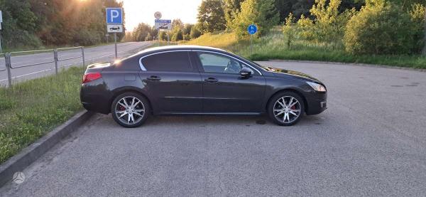 Black Peugeot 508 2014 in Utena, with an engine capacity of 1.56 L and mileage of 242 thousand km for 4200 €, photo 2 on AUTOMOTO.COM.LV