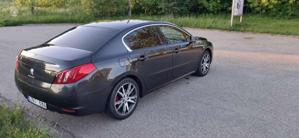 Black Peugeot 508 2014 in Utena, with an engine capacity of 1.56 L and mileage of 242 thousand km for 4200 €, photo 4 on AUTOMOTO.COM.LV