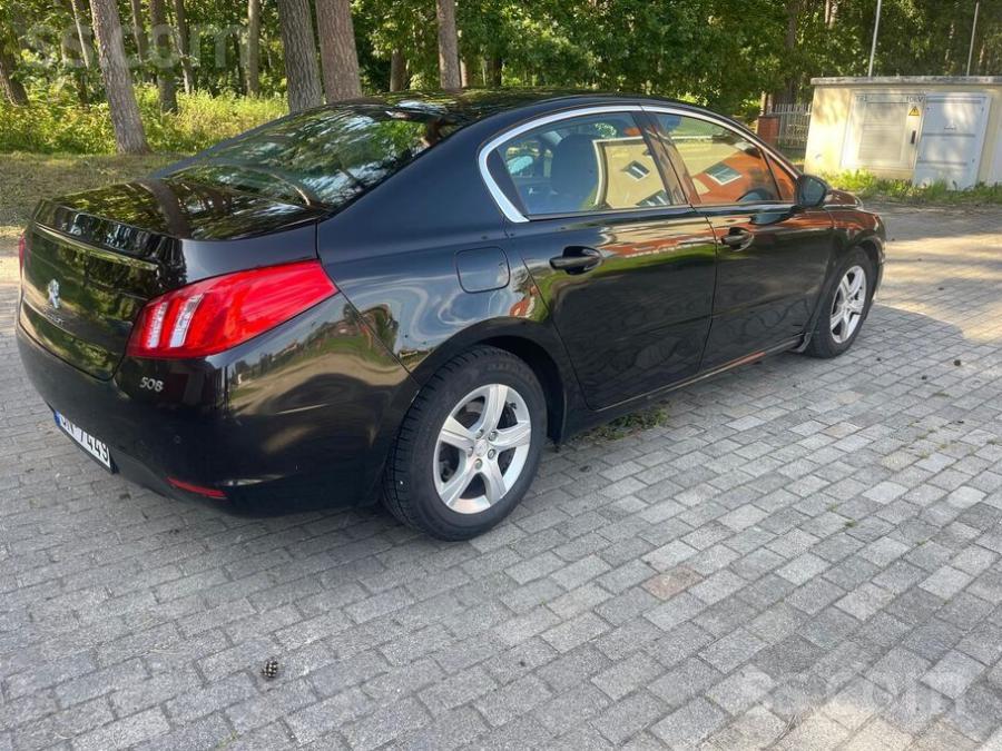 Melns Peugeot 508 2014 Rīga, ar dzinēja tilpumu 2.00 L un nobraukumu 0 tūkst. km par 4700 €, foto 5 vietnē AUTOMOTO.COM.LV