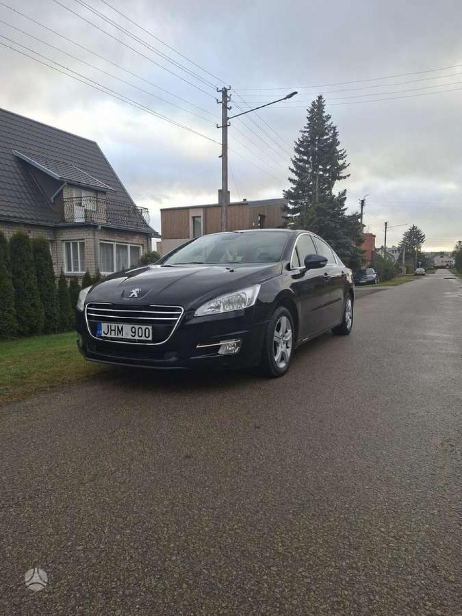 Black Peugeot 508 2014 in Kaunas, with an engine capacity of 1.56 L and mileage of 0 thousand km for 3350 €, photo 3 on AUTOMOTO.COM.LV