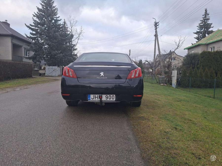 Black Peugeot 508 2014 in Kaunas, with an engine capacity of 1.56 L and mileage of 0 thousand km for 3350 €, photo 4 on AUTOMOTO.COM.LV