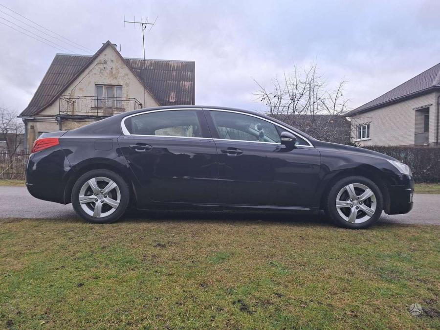 Black Peugeot 508 2014 in Kaunas, with an engine capacity of 1.56 L and mileage of 0 thousand km for 3350 €, photo 7 on AUTOMOTO.COM.LV