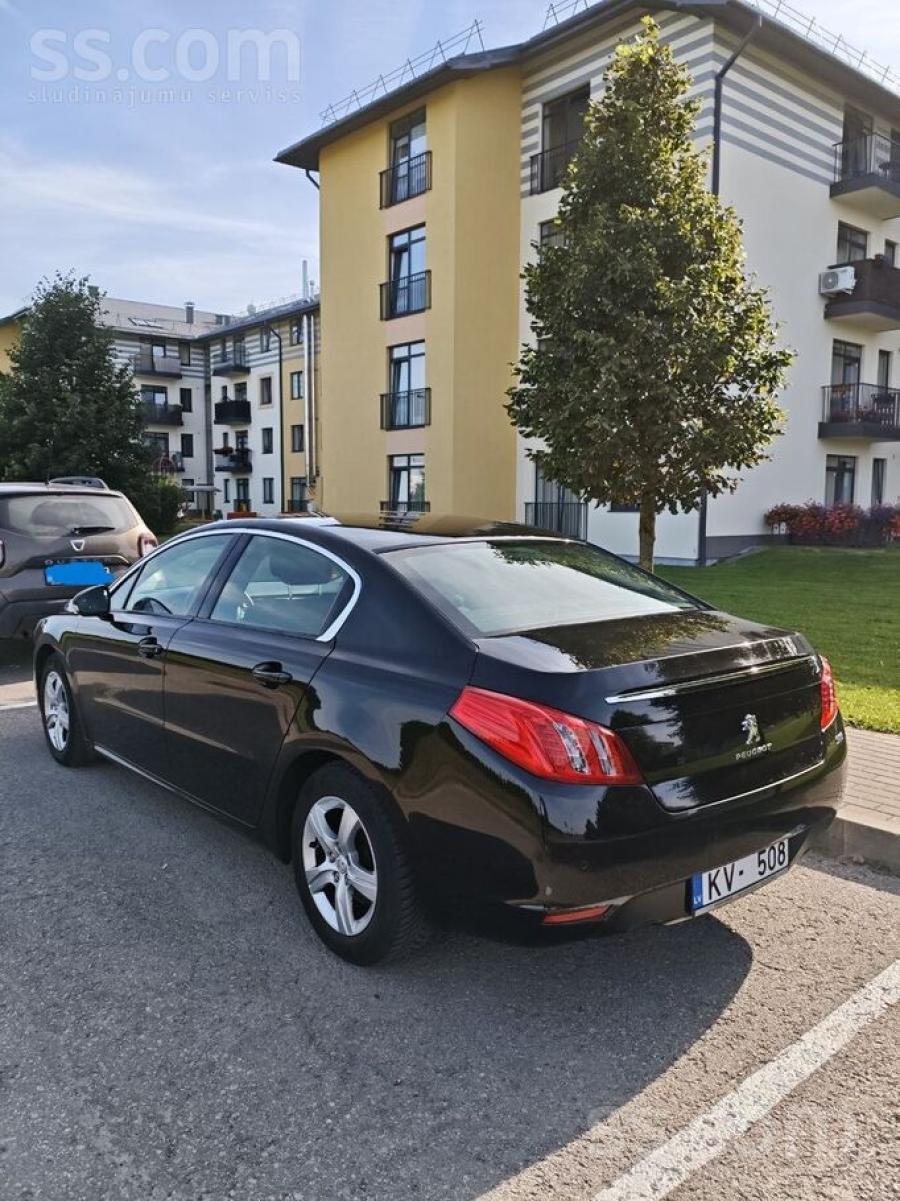Melns Peugeot 508 2014 Rīga, ar dzinēja tilpumu 1.60 L un nobraukumu 109 tūkst. km par 3150 €, foto 7 vietnē AUTOMOTO.COM.LV