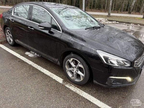Black Peugeot 508 2015 in Birstonas, with an engine capacity of 2.00 L and mileage of 213 thousand km for 5999 €, photo 3 on AUTOMOTO.COM.LV