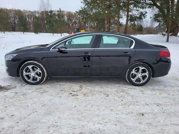 Black Peugeot 508 2015 in Taurage, with an engine capacity of 1.60 L and mileage of 202 thousand km for 5800 €, photo 5 on AUTOMOTO.COM.LV