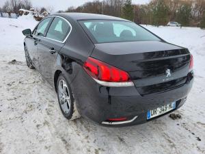 Black Peugeot 508 2015 in Taurage, with an engine capacity of 1.60 L and mileage of 202 thousand km for 5800 €, photo 6 on AUTOMOTO.COM.LV