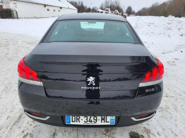 Black Peugeot 508 2015 in Taurage, with an engine capacity of 1.60 L and mileage of 202 thousand km for 5800 €, photo 7 on AUTOMOTO.COM.LV