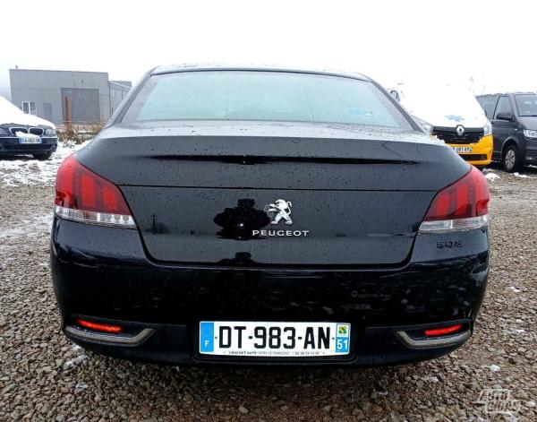 Melns Peugeot 508 2015 Tauragė, ar dzinēja tilpumu 1.60 L un nobraukumu 220 tūkst. km par 5450 €, foto 4 vietnē AUTOMOTO.COM.LV