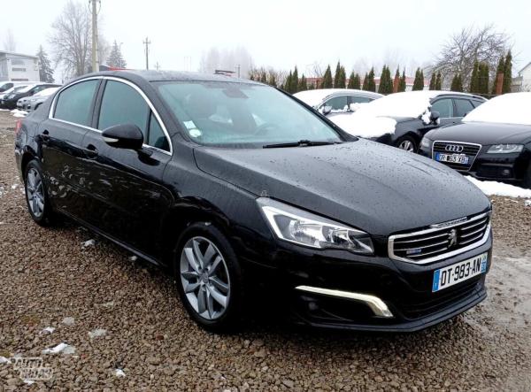 Melns Peugeot 508 2015 Tauragė, ar dzinēja tilpumu 1.60 L un nobraukumu 220 tūkst. km par 5450 €, foto 5 vietnē AUTOMOTO.COM.LV