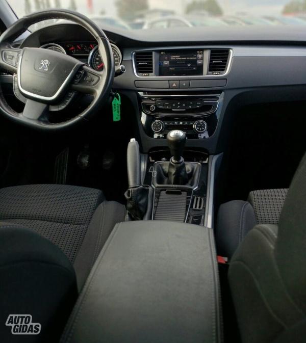 Melns Peugeot 508 2015 Tauragė, ar dzinēja tilpumu 1.60 L un nobraukumu 220 tūkst. km par 5450 €, foto 9 vietnē AUTOMOTO.COM.LV