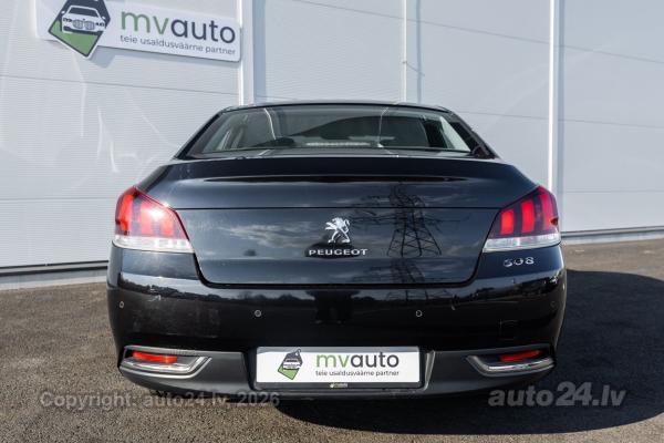 Black Peugeot 508 2015 in Tallinn, with an engine capacity of 2.00 L and mileage of 191 thousand km for 7990 €, photo 7 on AUTOMOTO.COM.LV