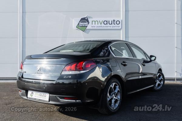 Black Peugeot 508 2015 in Tallinn, with an engine capacity of 2.00 L and mileage of 191 thousand km for 7990 €, photo 8 on AUTOMOTO.COM.LV
