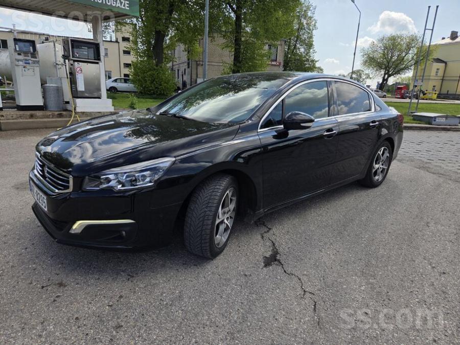 Черный Пежо 508 2015 в Даугавпилс, объемом двигателя 2.00 л и пробегом 170 тыс. км за 8395 €, фото 1 на AUTOMOTO.COM.LV