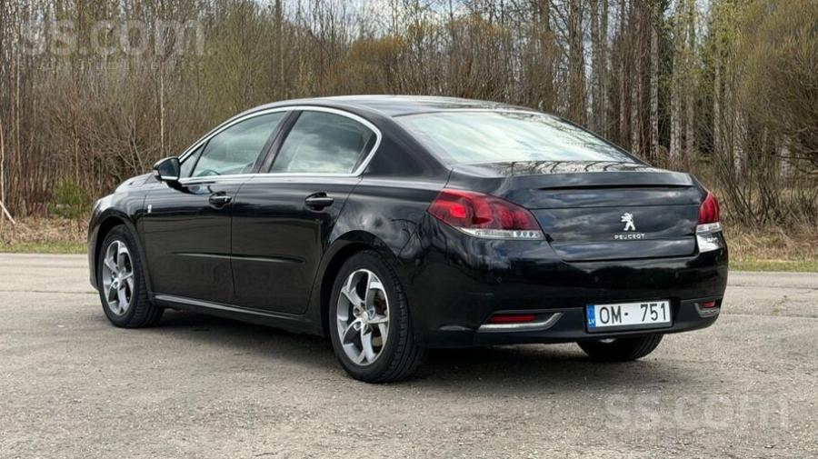 Melns Peugeot 508 2015 Aizkraukle, ar dzinēja tilpumu 2.00 L un nobraukumu 197 tūkst. km par 8370 €, foto 3 vietnē AUTOMOTO.COM.LV