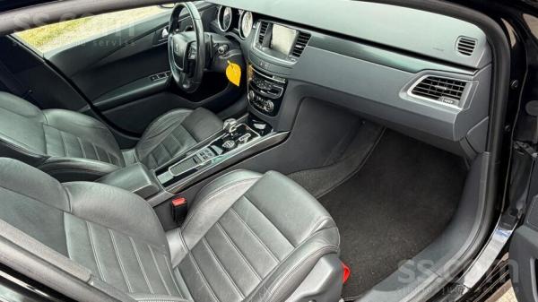 Black Peugeot 508 2015 in Aizkraukle, with an engine capacity of 2.00 L and mileage of 197 thousand km for 8370 €, photo 9 on AUTOMOTO.COM.LV