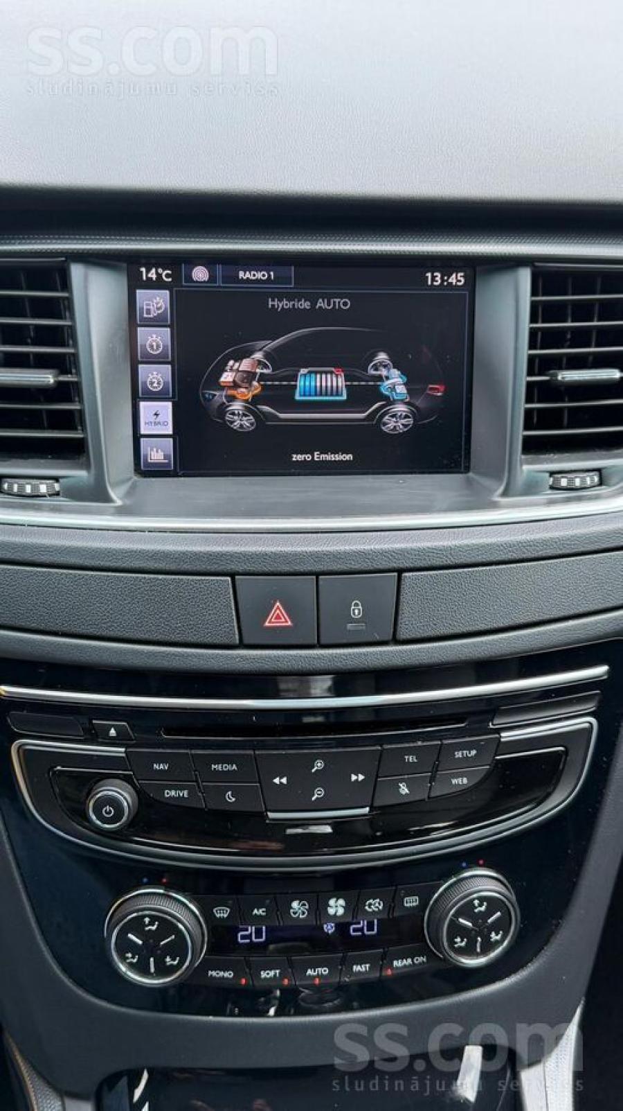 Melns Peugeot 508 2015 Aizkraukle, ar dzinēja tilpumu 2.00 L un nobraukumu 197 tūkst. km par 8370 €, foto 16 vietnē AUTOMOTO.COM.LV