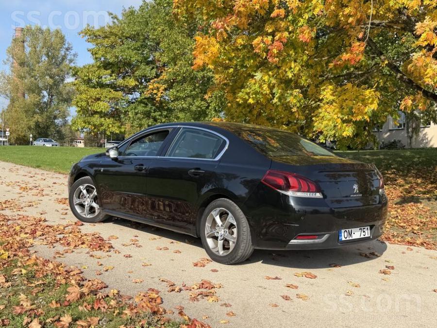 Melns Peugeot 508 2015 Aizkraukle, ar dzinēja tilpumu 2.00 L un nobraukumu 197 tūkst. km par 6970 €, foto 5 vietnē AUTOMOTO.COM.LV