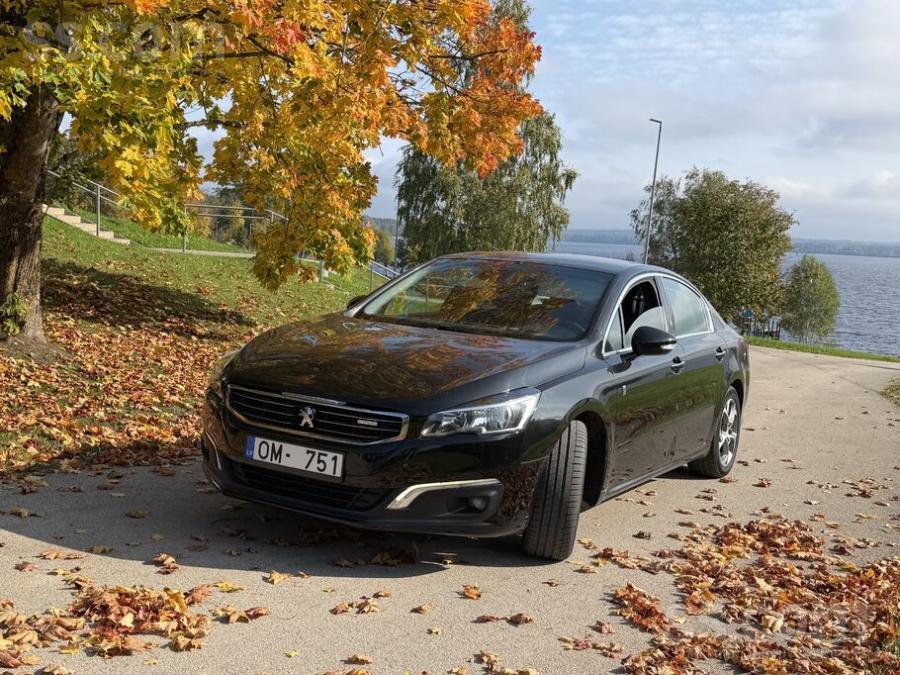 Melns Peugeot 508 2015 Aizkraukle, ar dzinēja tilpumu 2.00 L un nobraukumu 197 tūkst. km par 6970 €, foto 6 vietnē AUTOMOTO.COM.LV